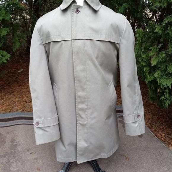 London Fog | Jackets & Coats | London Fog Trench Coat Rain Coat Zipper ...